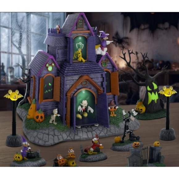 Disney | Holiday | Disney Mickey Friends Haunted House Halloween ...